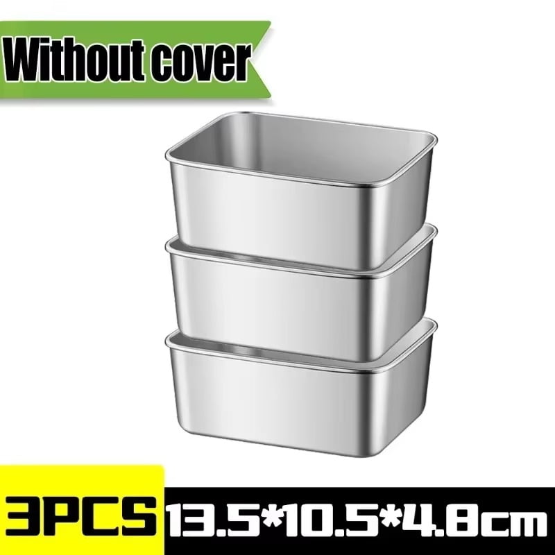 CAl Jianling CAI Jianling Stainless Steel Crisper Fresh-keep Food ...