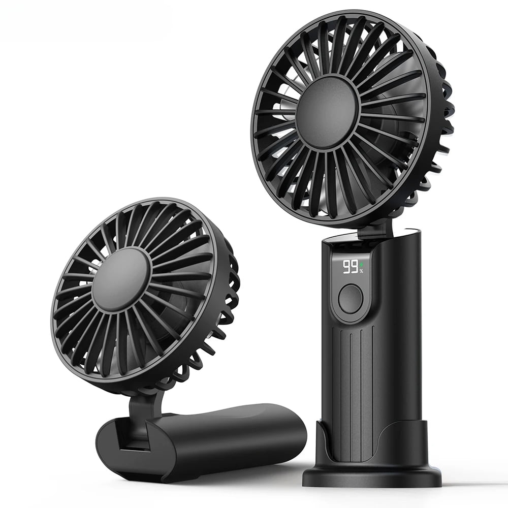 CAI Jianling TOPK 5000mAh Mini Portable Fan USB Rechargeable Hand Held ...