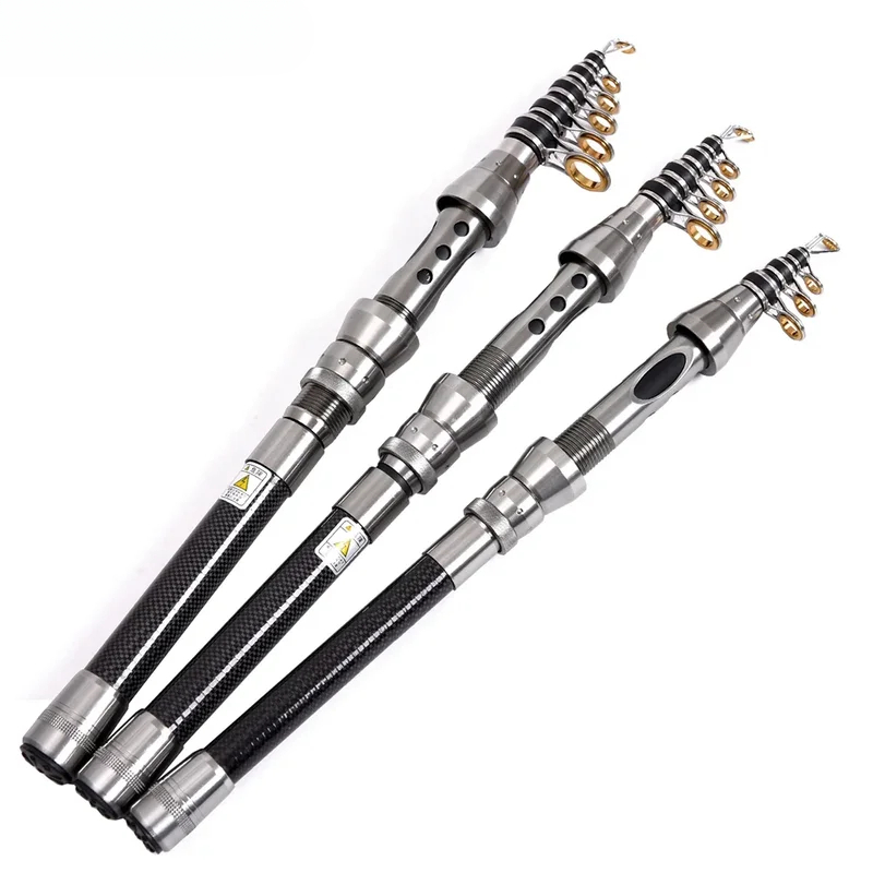 CAI Jianling Telescopic Spinning Rod Metal Reel Seat Durable Strong ...