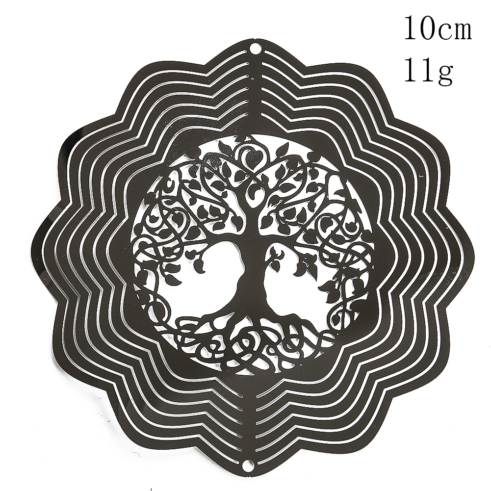 CAl Jianling CAI Jianling Tree of Life Wind Spinner Catcher 3D Rotating ...