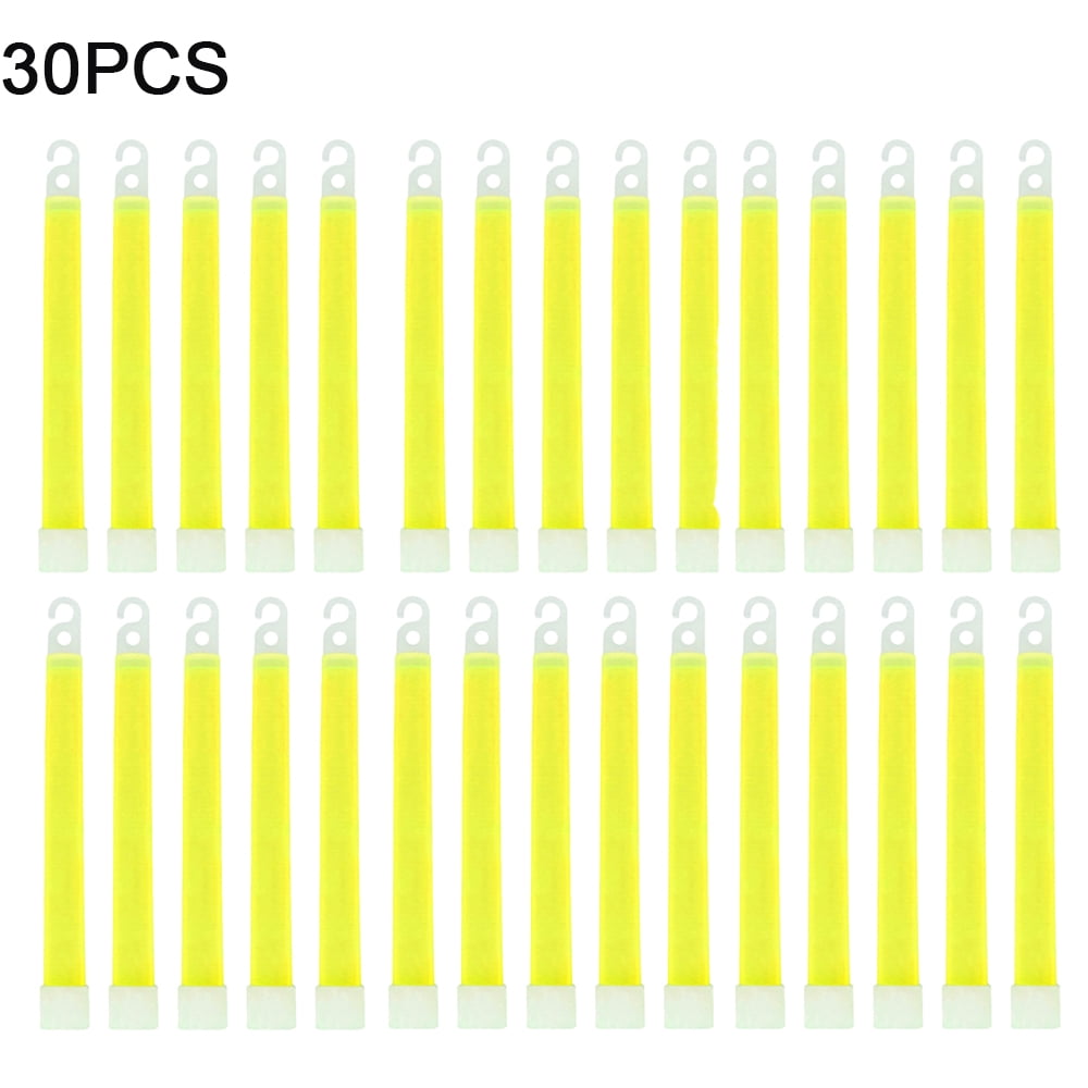 CAI Jianling1-50pcs Glow Sticks with Hook 6 inch Fluorescence Light for ...