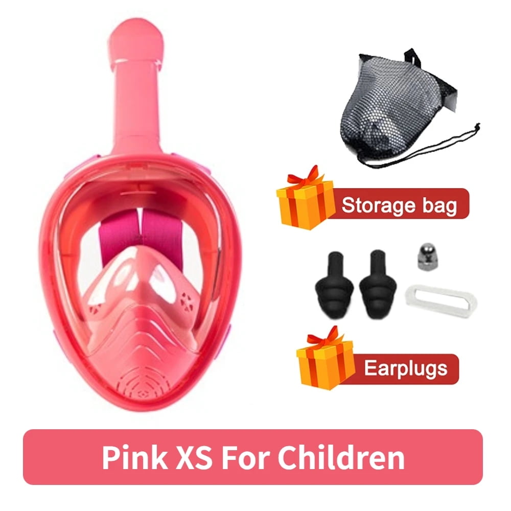 CAI JianlingUnderwater Snorkeling Full Face Children Swimming Mask Set ...