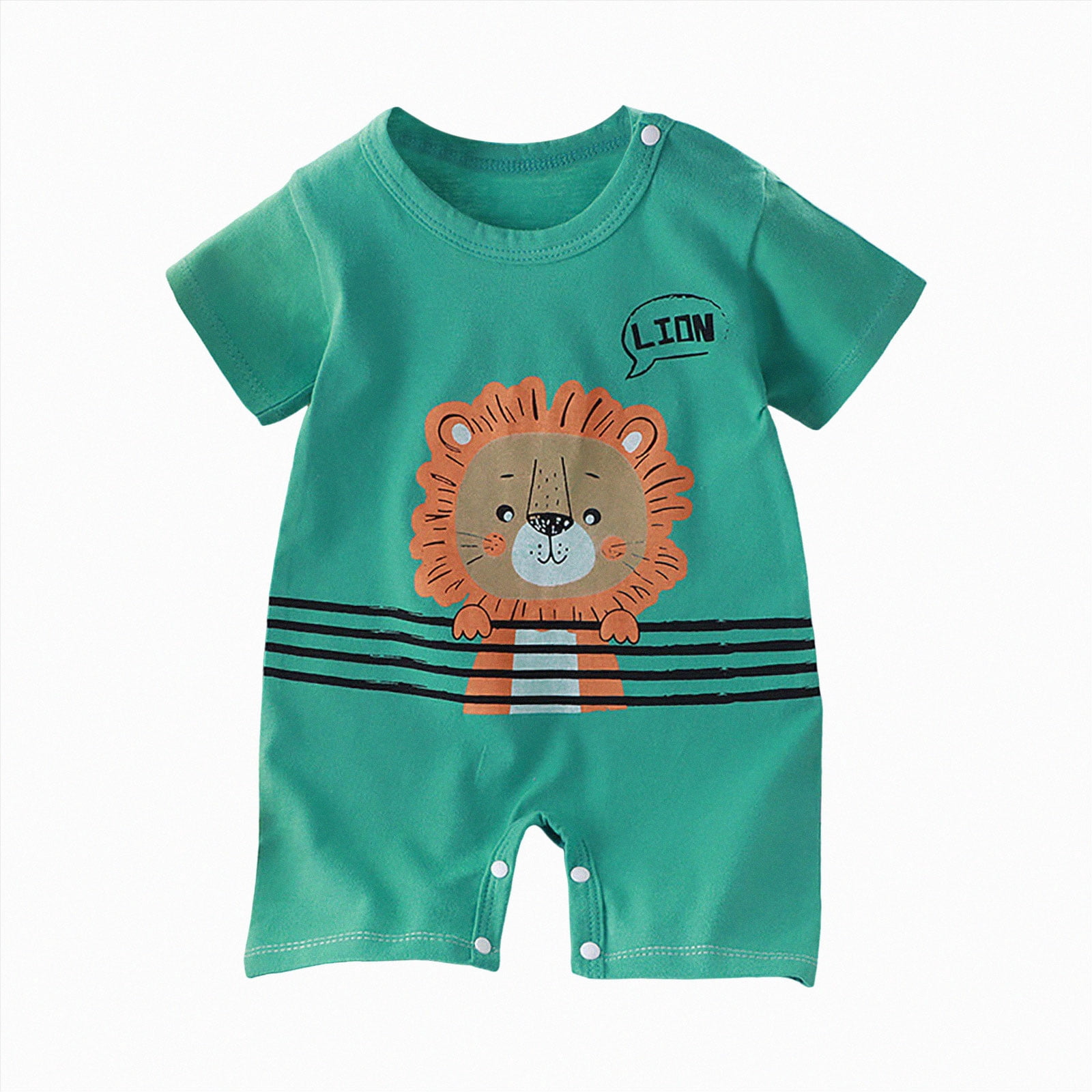 CAICJ98 Baby Boys Short Sleeve Romper Summer Infant Onesie Unisex ...