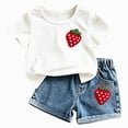 CAICJ98 Baby Girl Clothes Toddler Girl Summer Outfits Sleeveless Letter ...