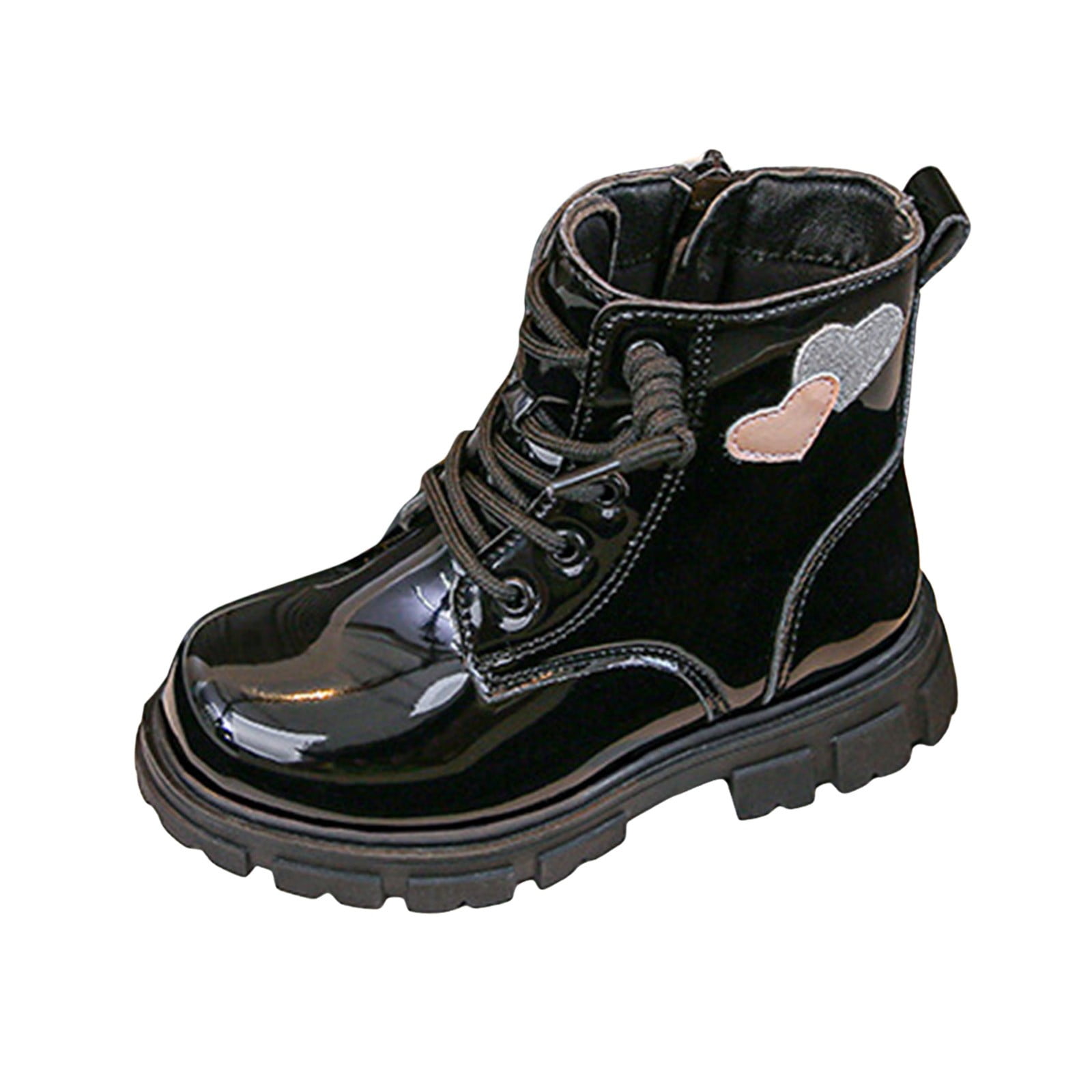 CAICJ98 Boys Work Boots Fashion Kids Solid Color Boots for Toddler ...