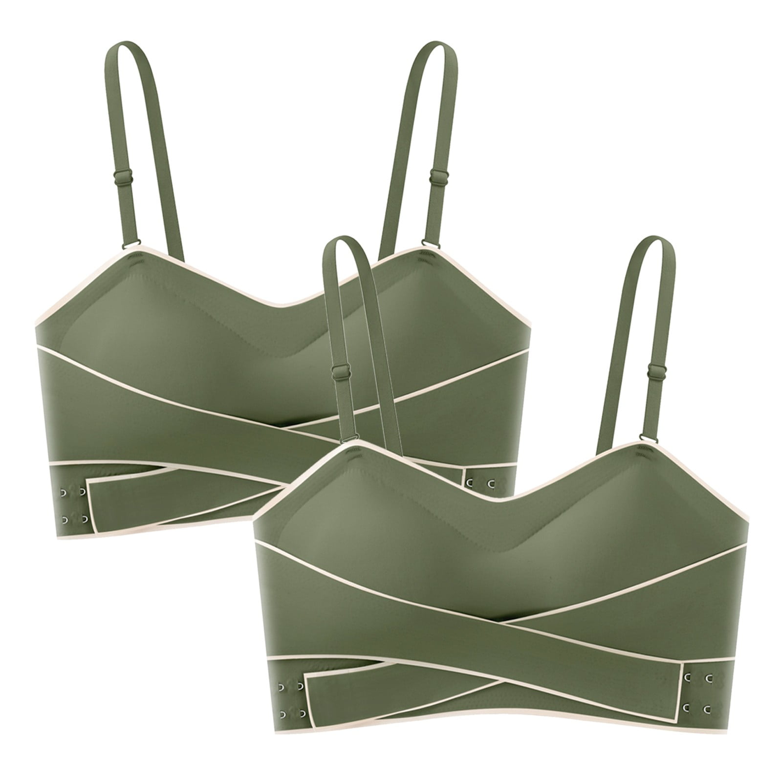 CAICJ98 Bras for Women Floral Crop Cami Underwear Bra Lace Bralet ...