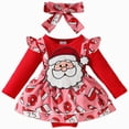 CAICJ98 My First Christmas Baby Girl Outfit Newborn Christmas Romper ...