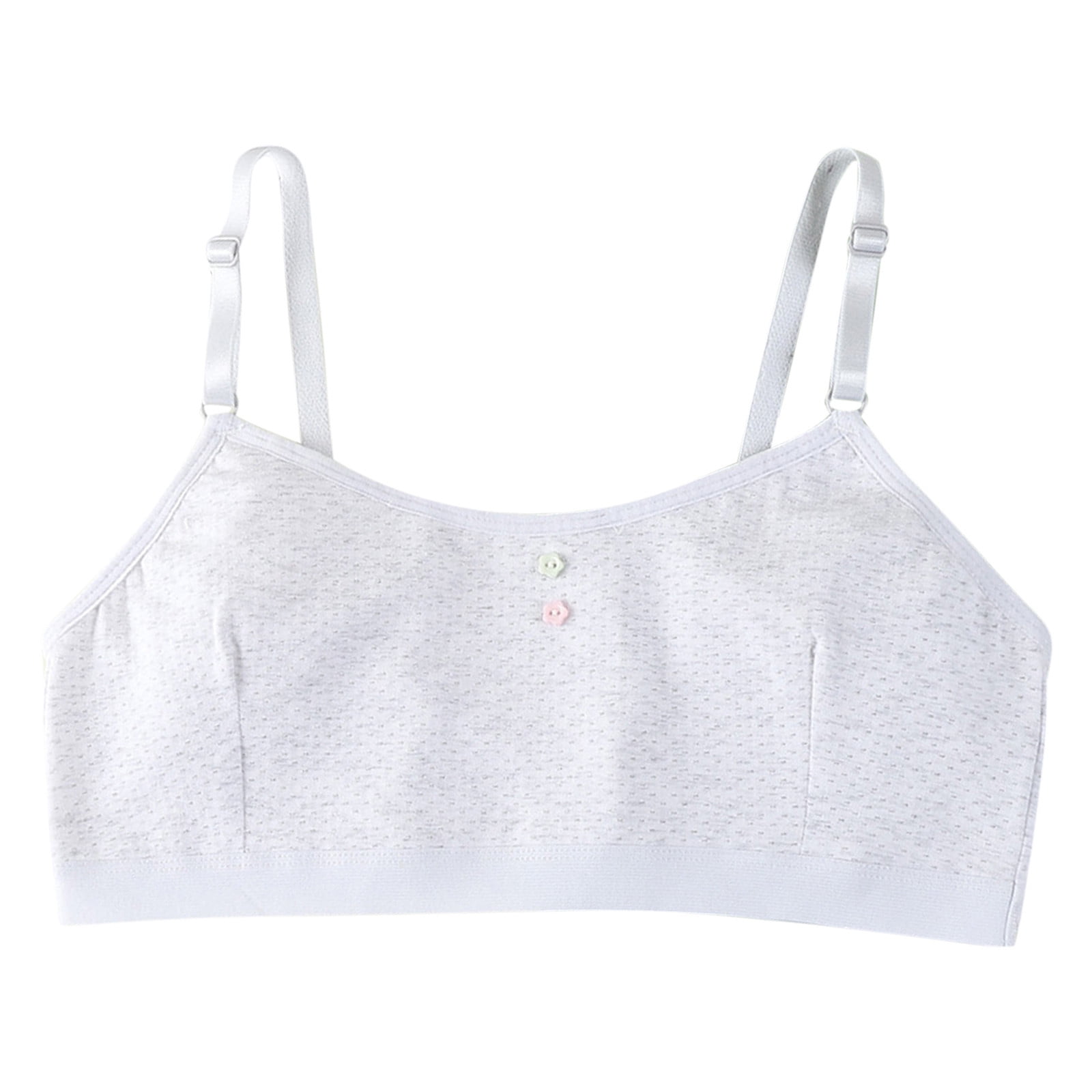 CAICJ98 Girls' Training Bras – Pack Cotton Stretch Girls Cami Bralettes ...