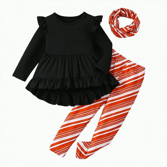 CAICJ98 Kid Toddler Girl Clothes Long Sleeve Top Floral Allover Pants ...