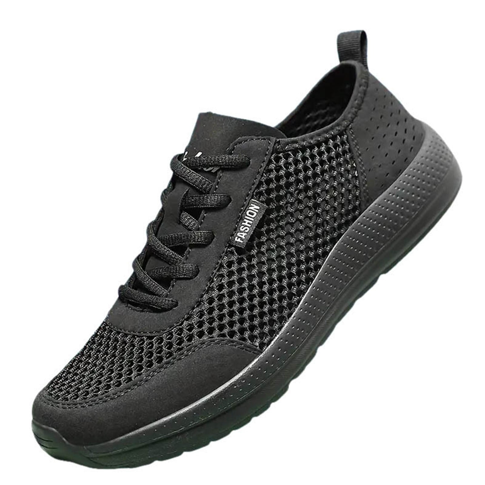 CAICJ98 Men Sneaker Breathable Mesh Walking Shoes Lightweight Casual Shoes Fashion Comfortable ...