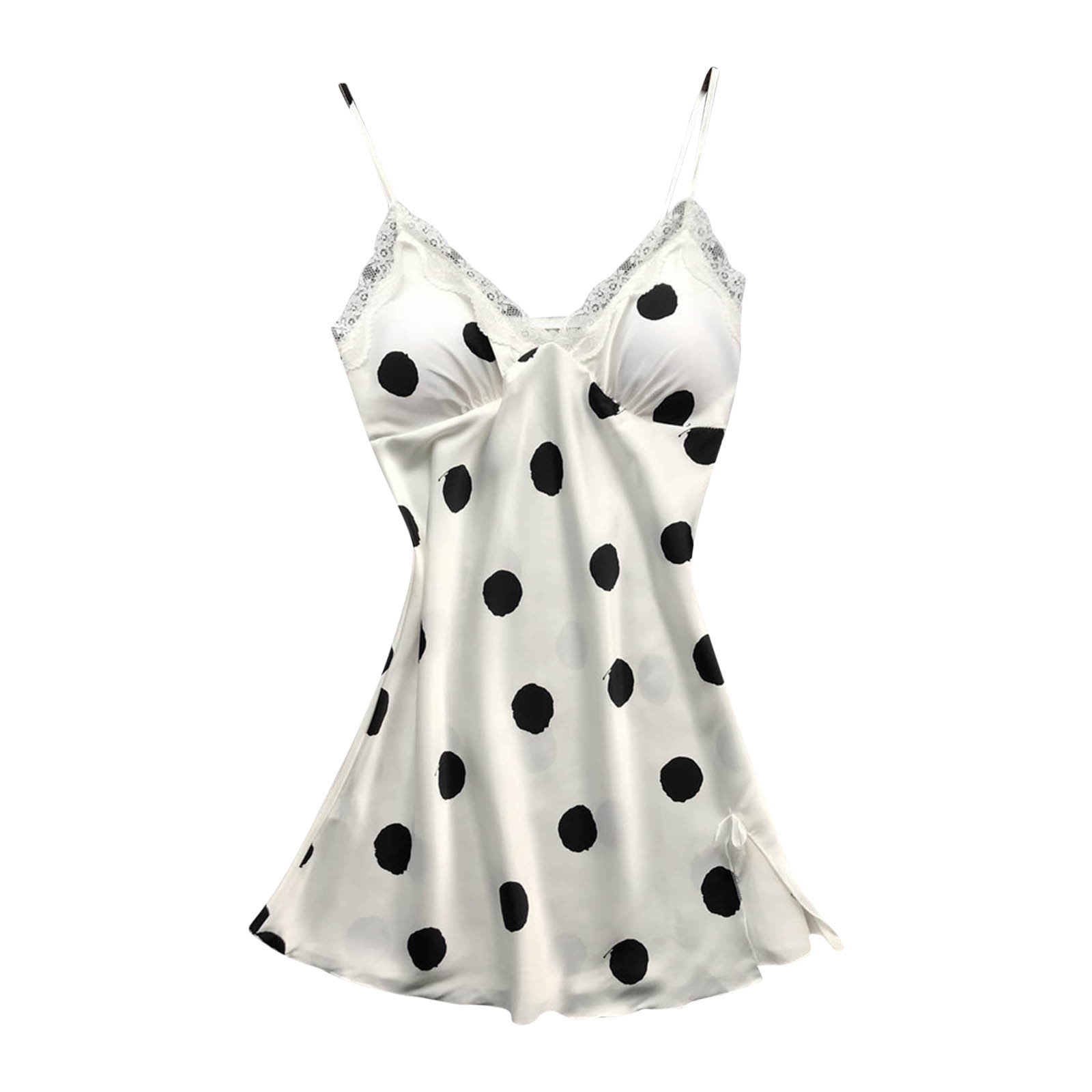 CAICJ98 Nightgowns for Women Women Casual Home Suspender Nightgown Lace ...