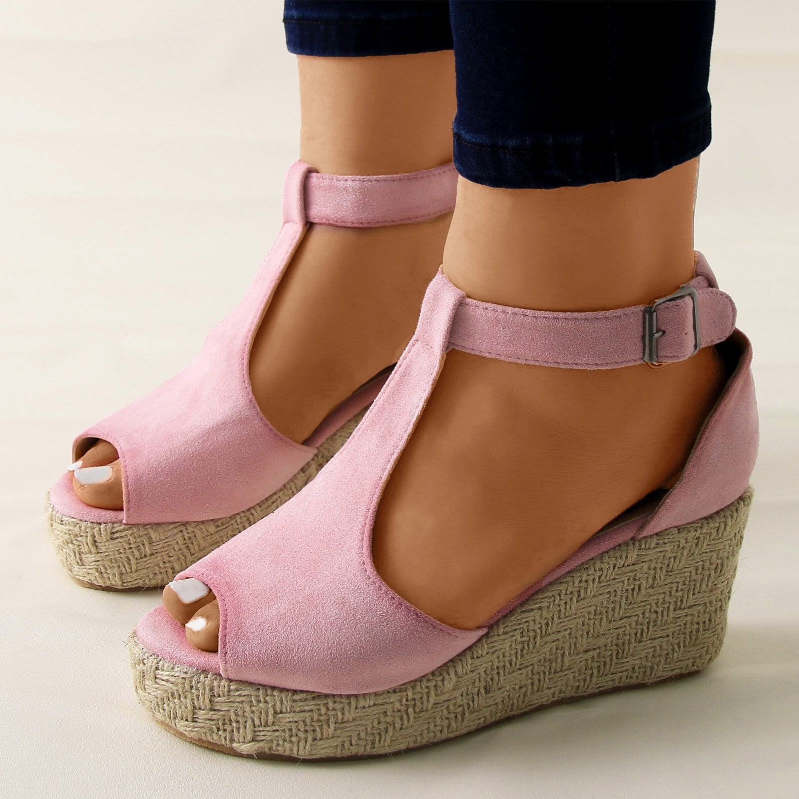 CAICJ98 Platform Sandals Women's Sandals Casual Summer Water Sandals ...