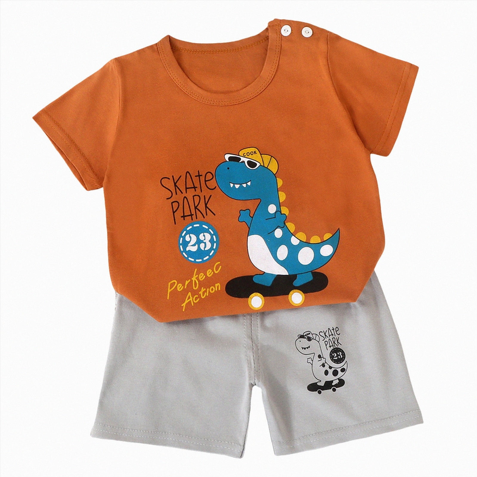 CAICJ98 Summer Clothes for Toddler Baby Boys 3 6 12 18 24 Months 2T 3T ...