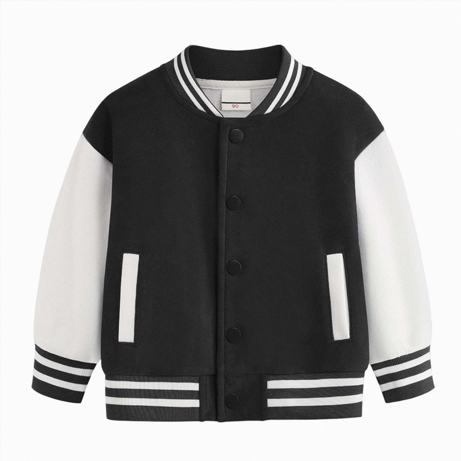 CAICJ98 Toddler Baby Boy Girl Baseball Jacket Y2k Varsity Kids Bomber ...