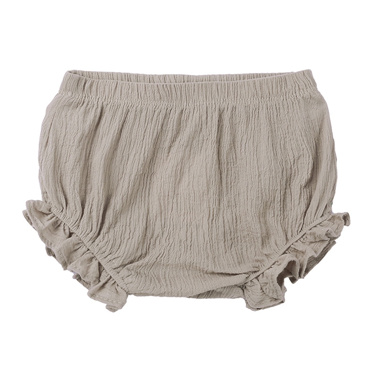 CAICJ98 Toddler Baby Boy Girl Summer Shorts Solid Color Cotton Linen ...