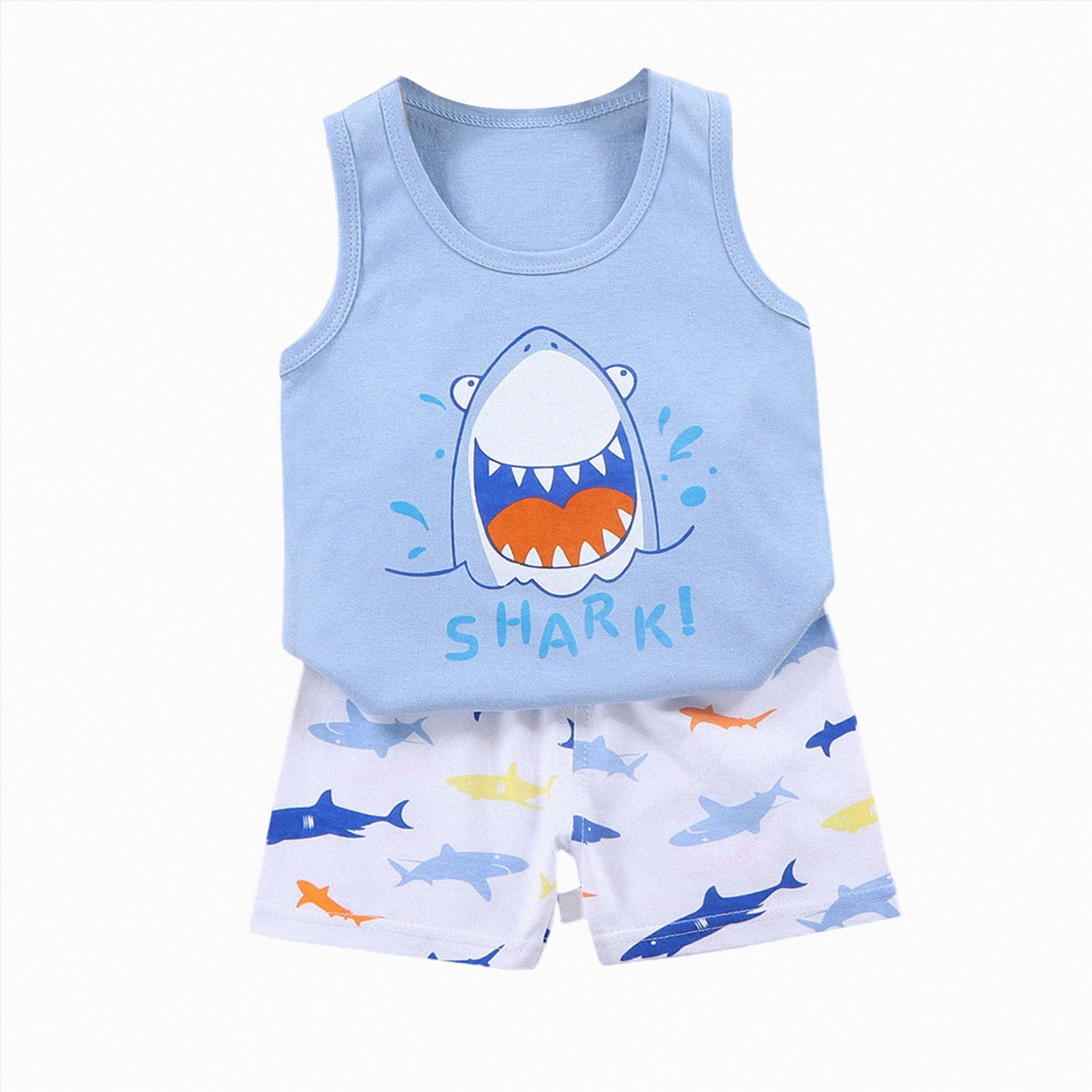 CAICJ98 Toddler Baby Boy Summer Clothes 3 6 12 18 24 Months 2T 3T 4T 5T ...
