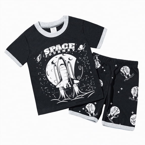 CAICJ98 Toddler Boy Pajamas Truck Summer Pjs Sleepwear Cotton Kids ...