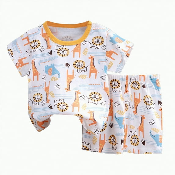 CAICJ98 Toddler Boy Summer Clothes Short Sleeve T-shirts and Shorts ...