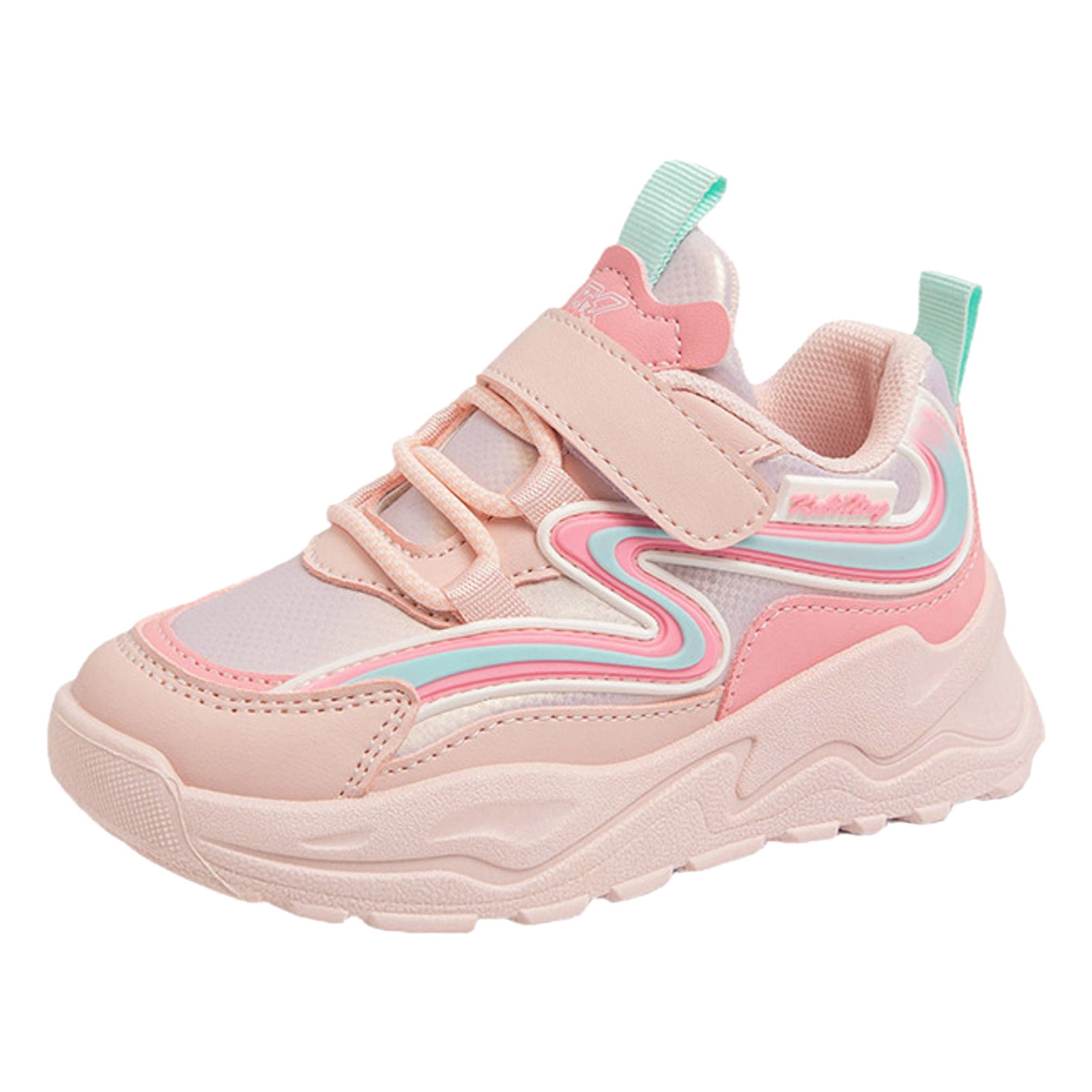 CAICJ98 Toddler Girl Athletic Shoes Lightweight & Breathable Hook and ...