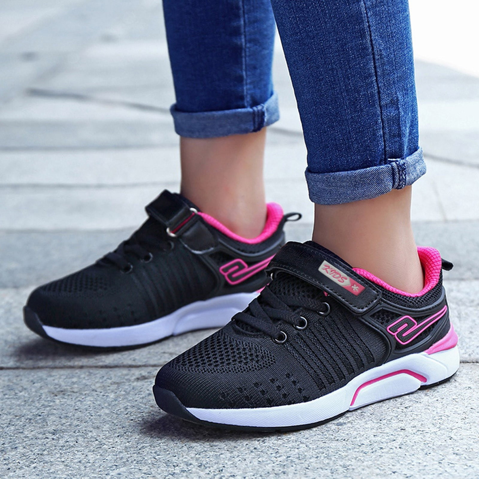 CAICJ98 Toddler Shoes Sports Lightweight Casual Children's Girls Mesh ...