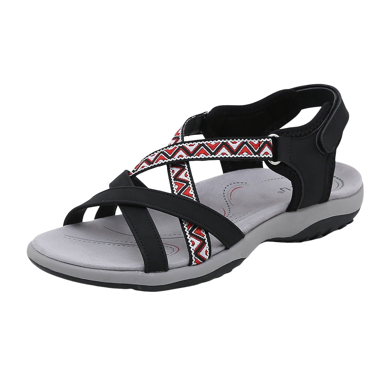 CAICJ98 Woman's Sandals Hiking Sport Sandal Straps With Adjustable ...