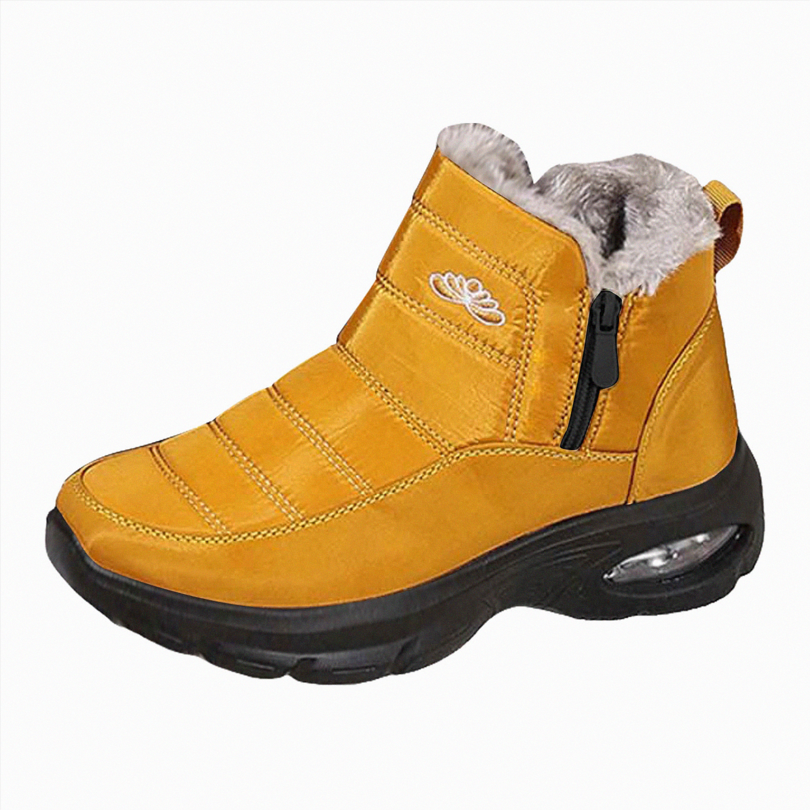CAICJ98 Women Winter Boots Waterproof Ankle Boots Wide Width Walking ...