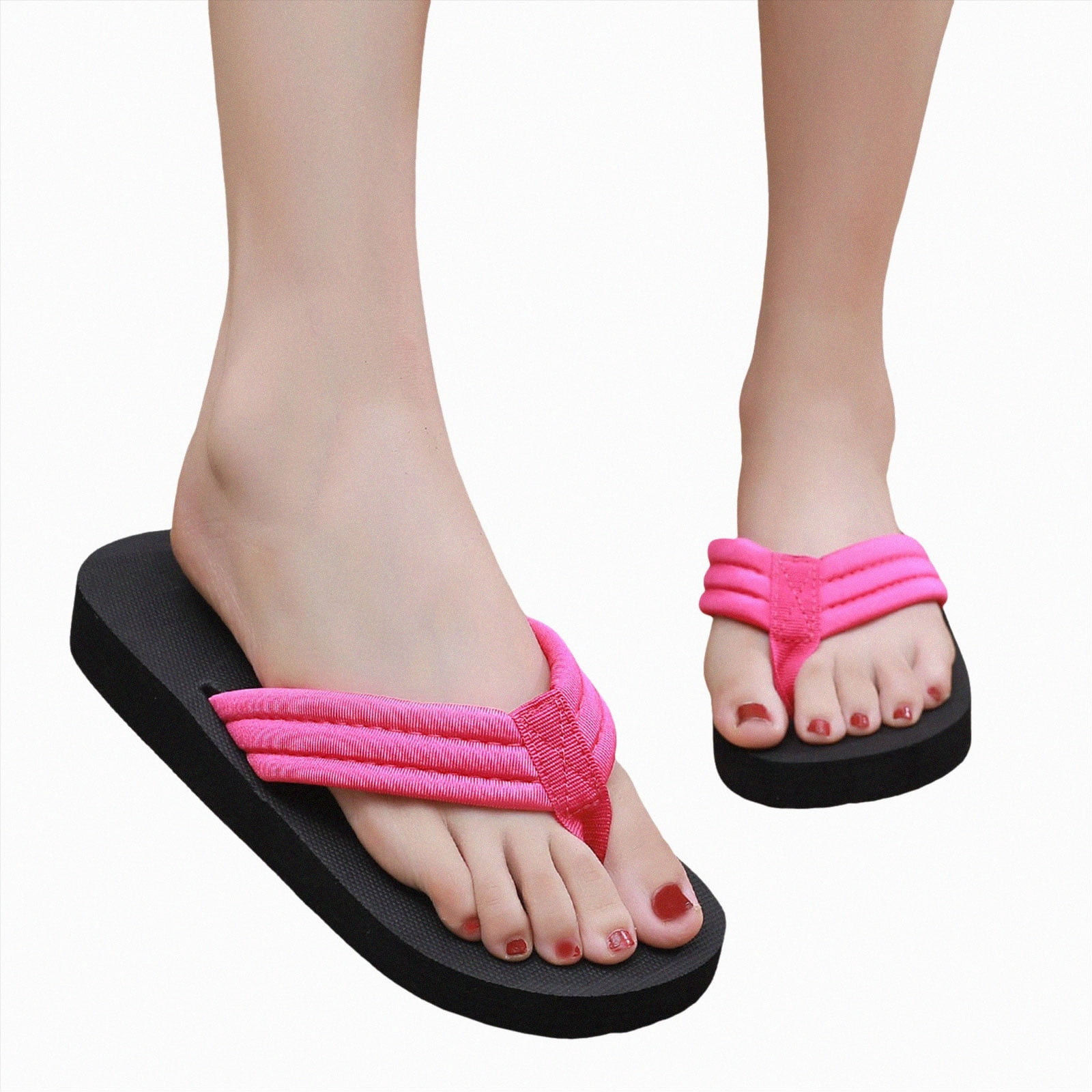 CAICJ98 Women's Sandals Summer Beach Sandals for Women Rhinestone Cute ...