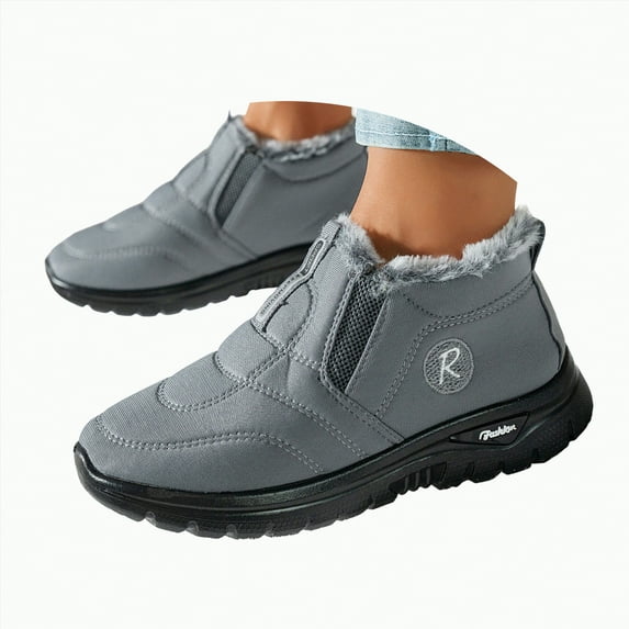 CAICJ98 Women’s Snow Boots Comfortable Arch Support Ankle Booties ...