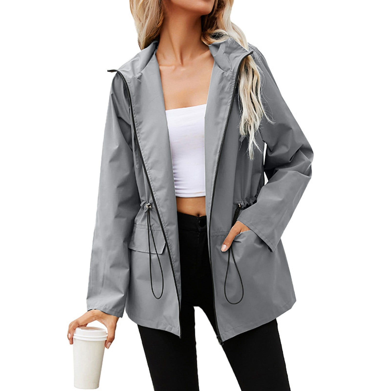 Caicj98 Womens Jackets Fall 2023 Jackets For Women Fall 2023 Oversized