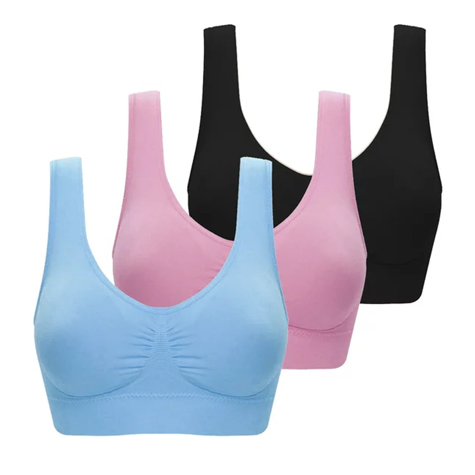 CAICJ98 Womens Lingeries Gym Sports Bra Vest Tank Cropped Tops Womens ...
