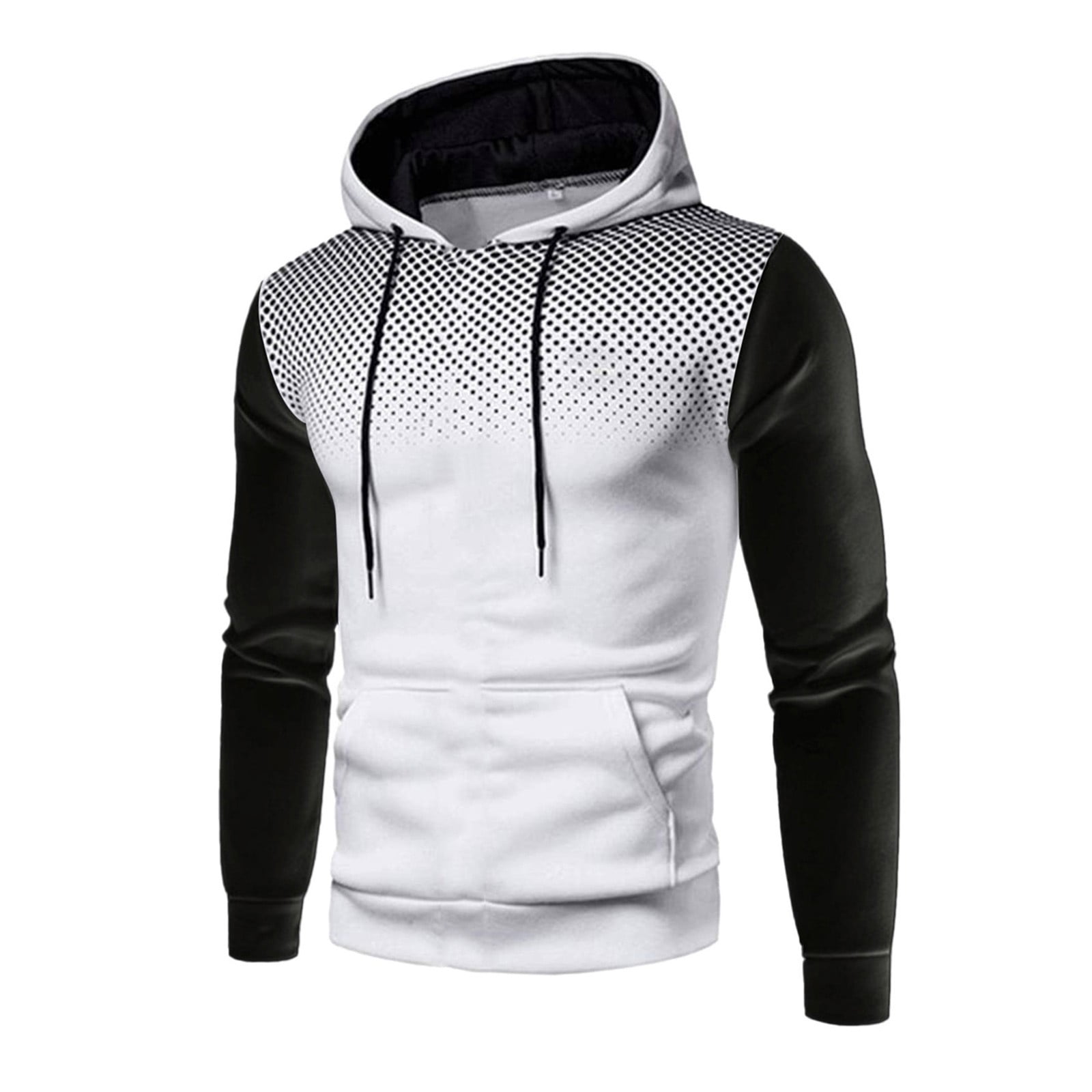 CAICJ98 Young Mens Hoodies Mens Hooded Sweatshirt Long Sleeve Pullover ...