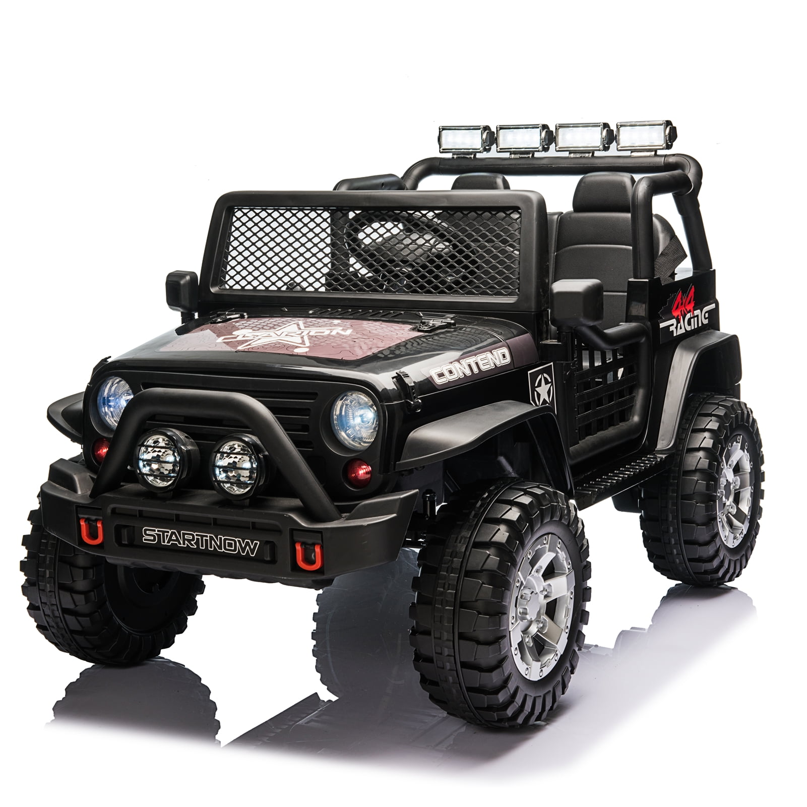 CAIDI 12V 2-Seater Kids Ride On Truck, Battery Powered, Remote Control ...