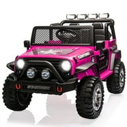 Hyper Toys 12V Jeep Gladiator Rubicon 2-Seater Ride-on, Blue, for Ages ...
