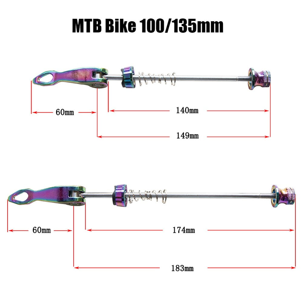 CAIJIEXI 1 Pair Bicycle MTB Road Wheel Quick Release Skewers Set ...