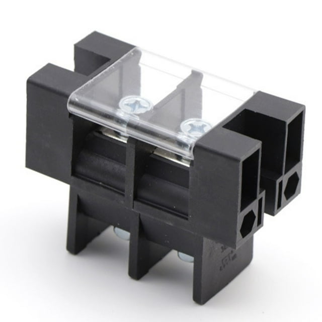 CAIJIEXI 100A Pure Copper High Current Terminal Block, Energy Storage ...