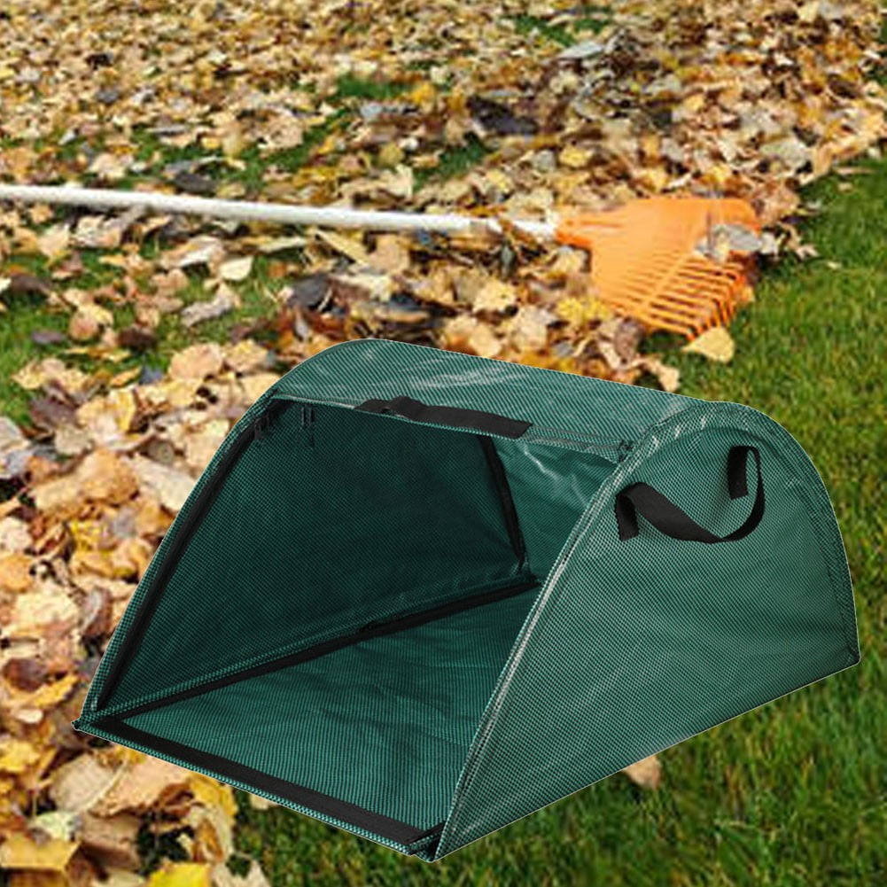 CAIJIEXI 100L/200L Garden Waste Bags Portable Leaf Collector Bag Garden ...