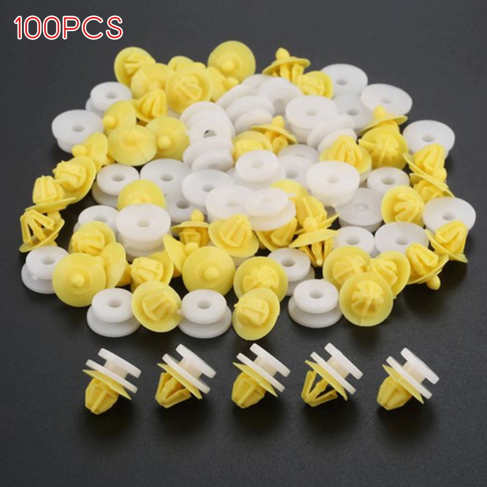 CAIJIEXI 100Pcs Car Door Trim Panels Lined Guards Fixed Snaps for Range ...