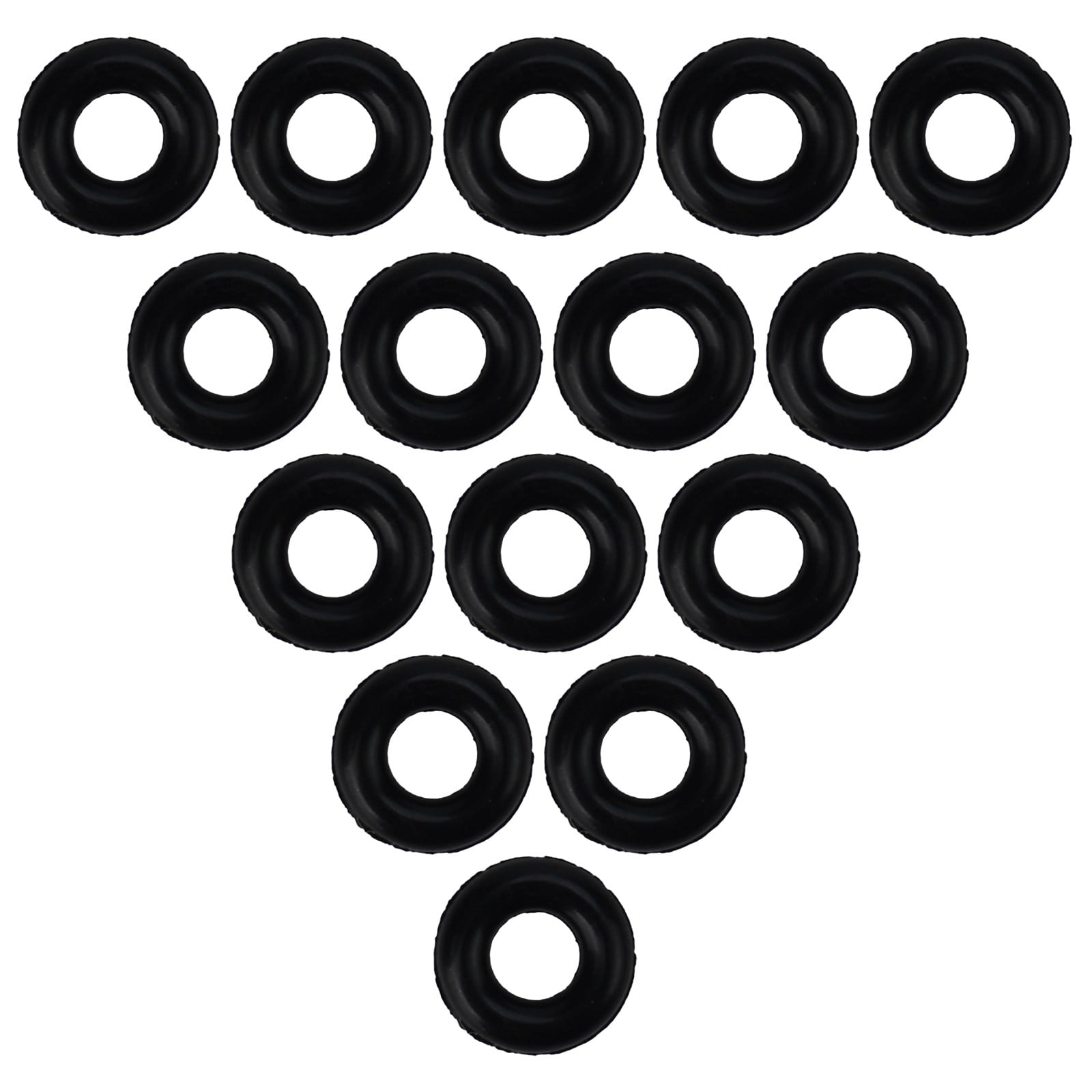 CAIJIEXI 100pcs Rubber Carp Fishing Round Rig Ring Pesca Fishing ...