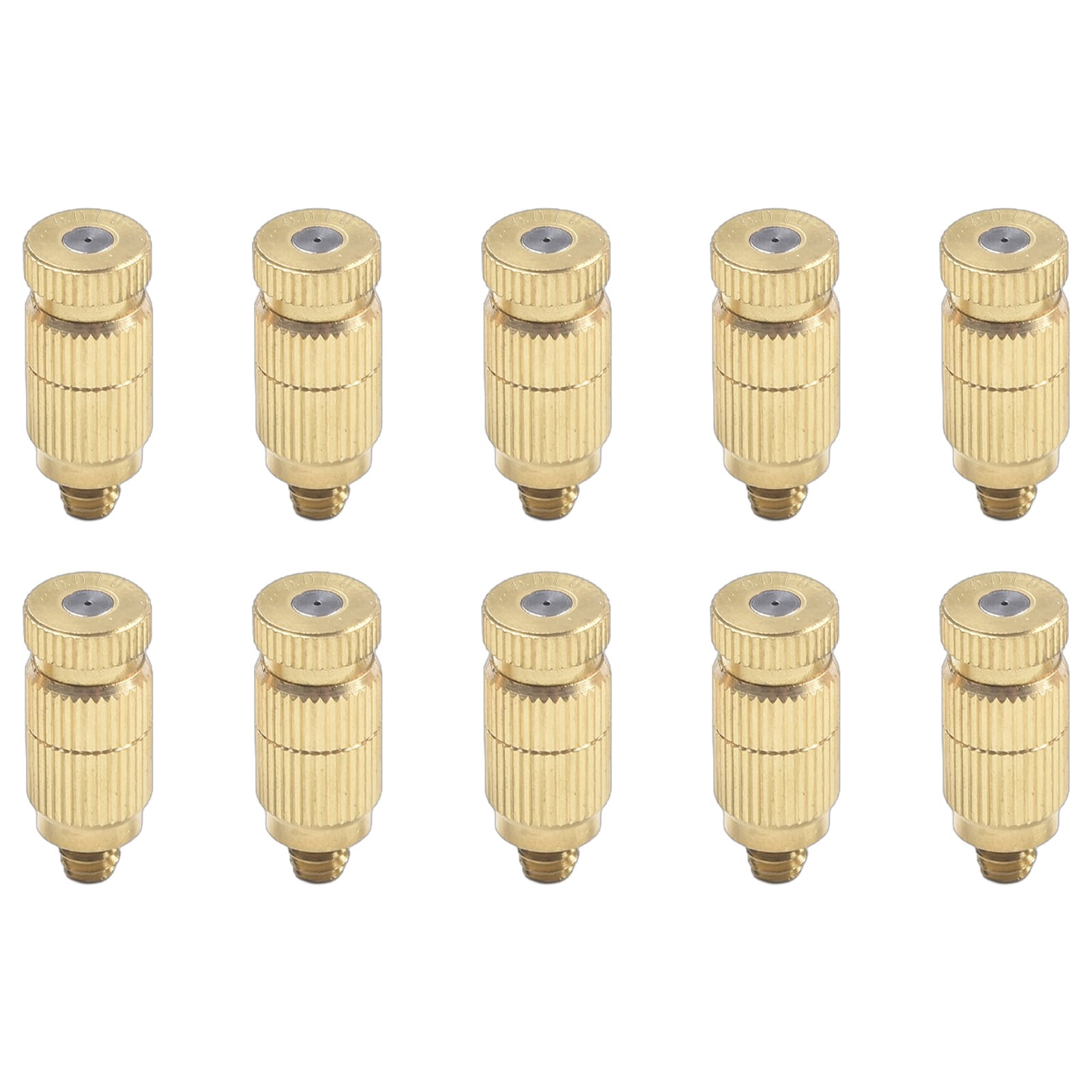 CAIJIEXI 10PCS Brass Misting Nozzle Spray Head Patio Outdoor Misting ...