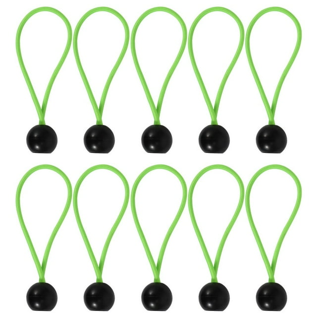 CAIJIEXI 10Pcs Outdoor Storage Elastic Cord Ball Strap Flag Pole Clips ...