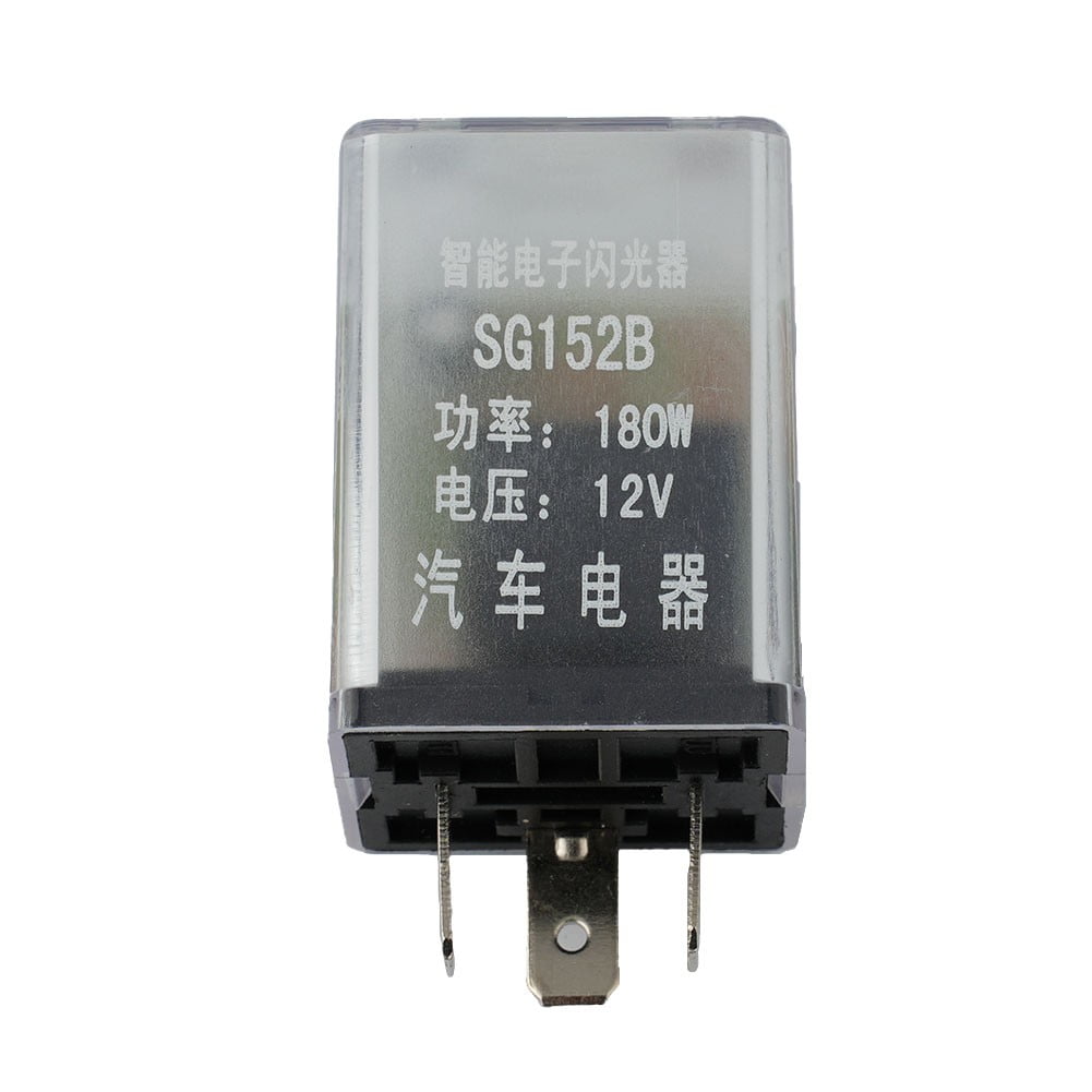 CAIJIEXI 12V 180W 3Pin Led Light Flasher Relay Turn Signal Rate Control ...