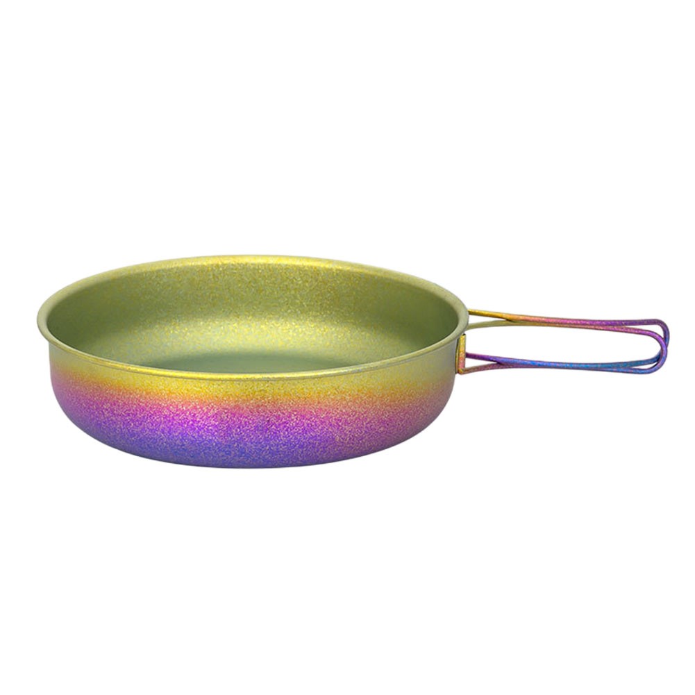 CAIJIEXI 180mm 900Ml Frying Pan Camping Frying Pan Folding Frying Pan ...