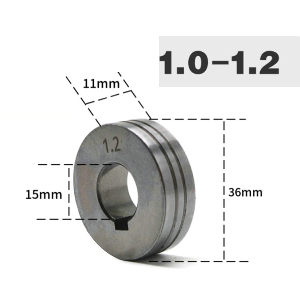 CAIJIEXI 1PCS 0.8/1.0mm Mig Compact Welding Wire Feeder Roller ...