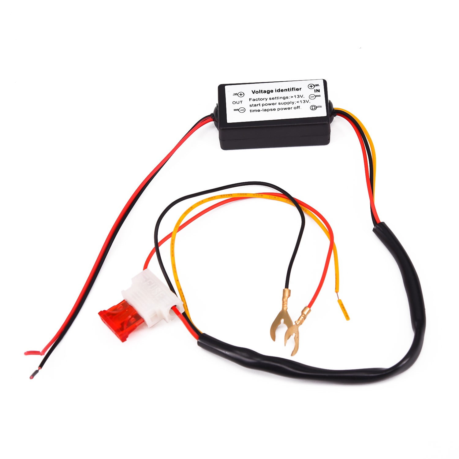 CAIJIEXI 1Pcs Auto Car Drl Controller Led Daytime Running Light Relay Harness Dimmer On/Off 12V ...