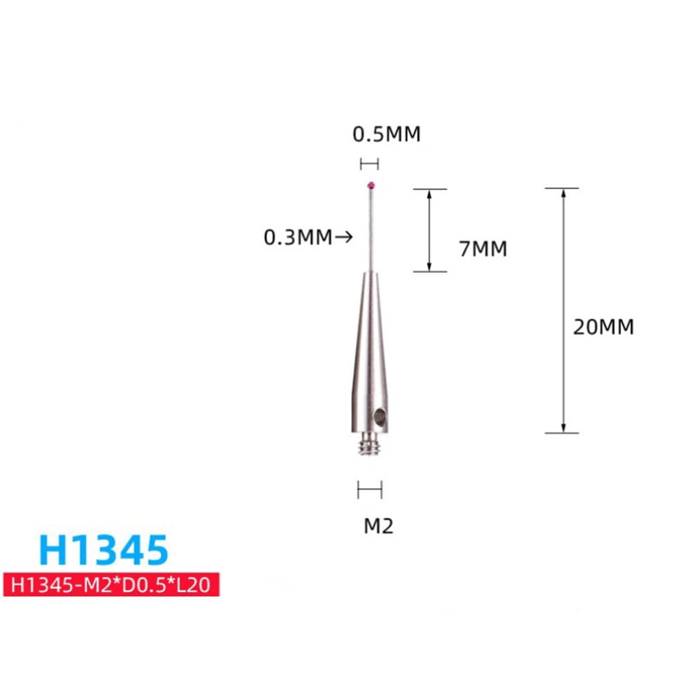 CAIJIEXI 1Pcs M2 Touch Probe cmm Probe for Tips cmm Stylus Ball Gauge ...