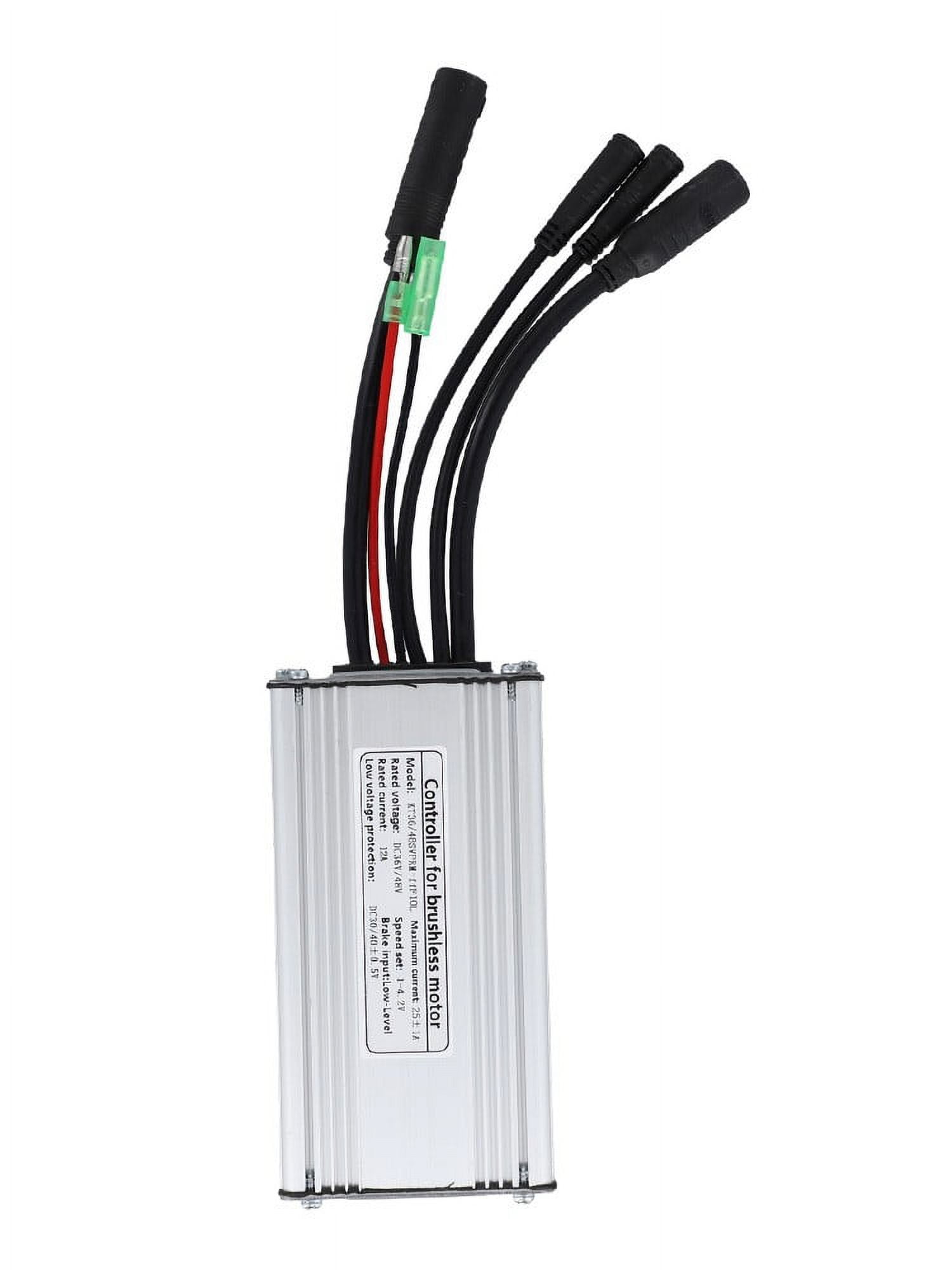 CAIJIEXI 1pcs E-Bike Sine Wave Controller 36/48V KT-25A Waterproof ...