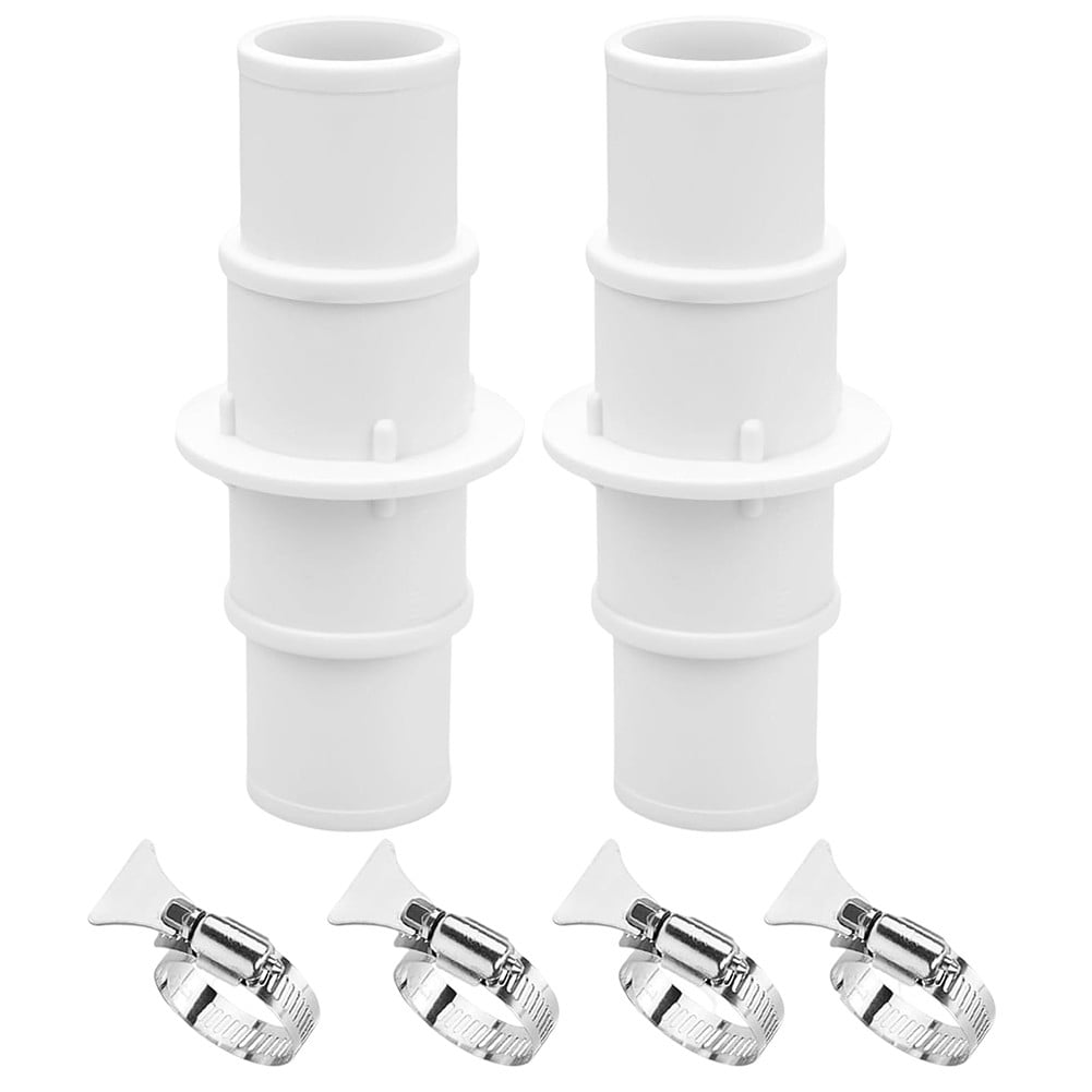 CAIJIEXI 2 Pcs 1-1/4" or 1-1/2" Pool Hose Connector Coupling for ...