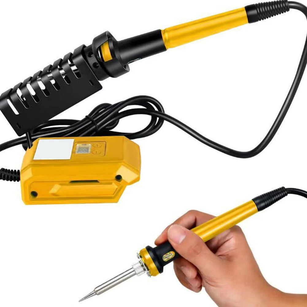 CAIJIEXI 20V 60W Rechargeable Soldering Iron Head Cordless Soldering ...