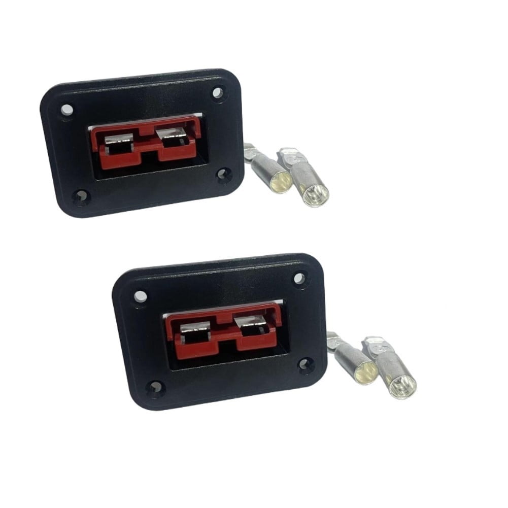 CAIJIEXI 2Pcs 120A for Anderson Plug Connector Embedded Frame Bracket ...