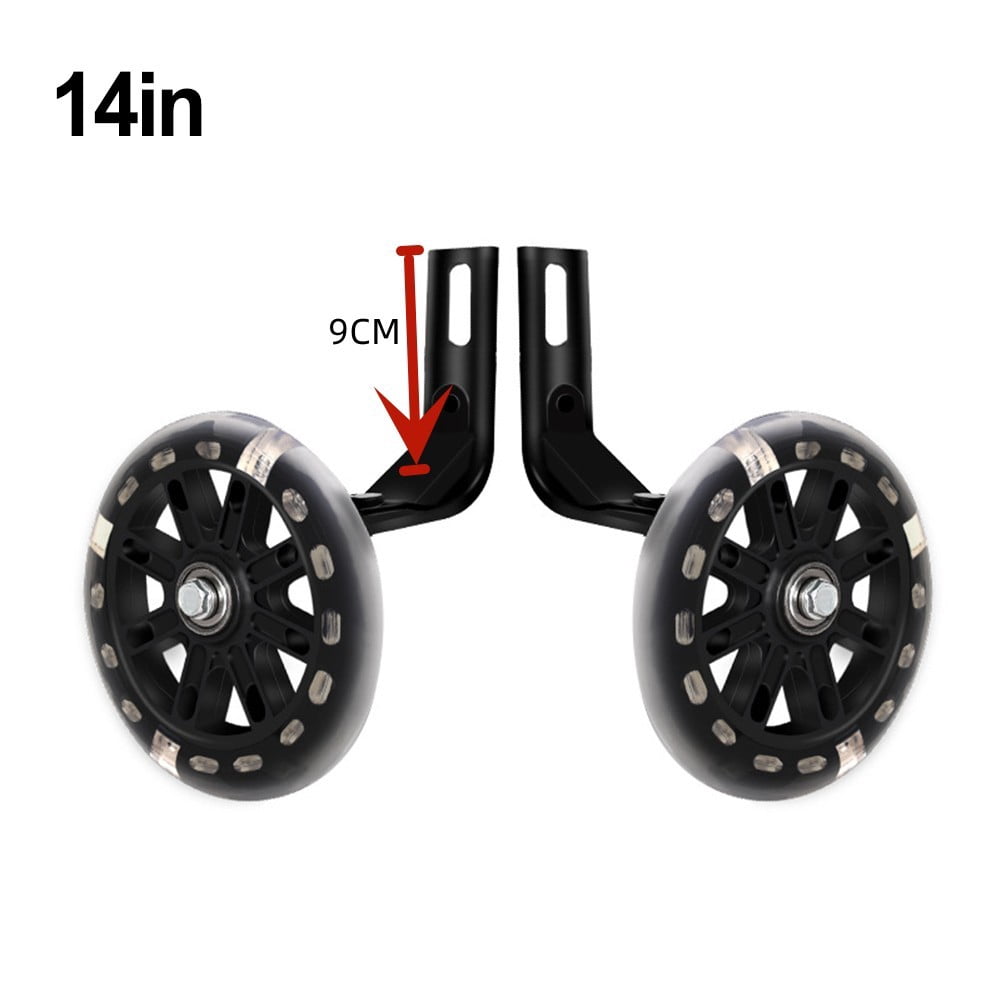 CAIJIEXI 2pc Kids Bike Auxiliary Wheel for Kids 14 16 20 Inches Baby ...